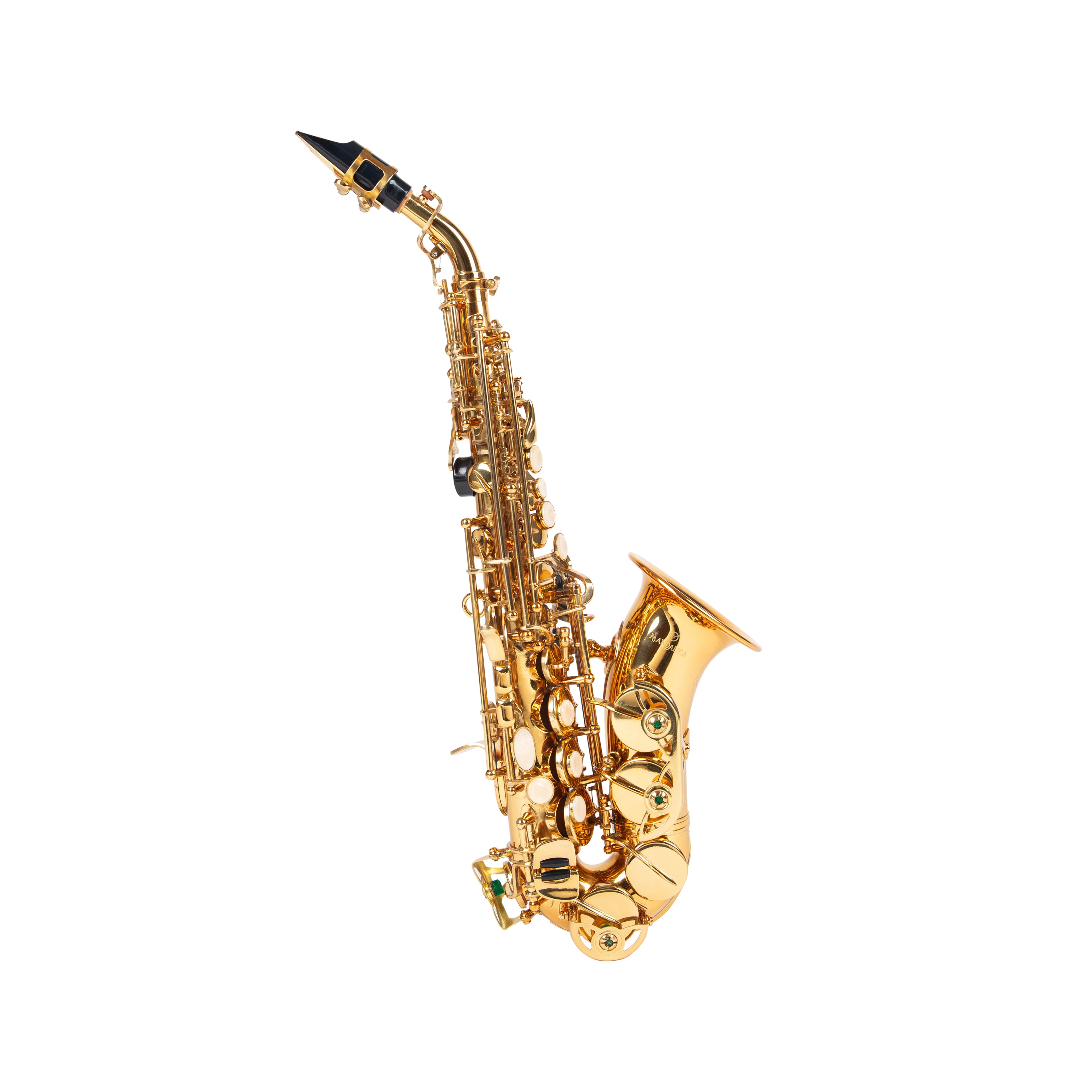 BABY SAXOPHONE SOPRANO GOLD MANDALIKA MBSS-01 PREMIUM FULLSET ...